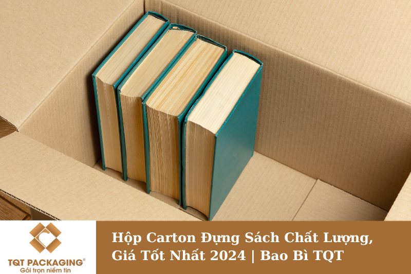 Sản Xuất Hộp Carton Đựng Sách Theo Yêu Cầu, Giá Rẻ Tại Bao Bì TQT